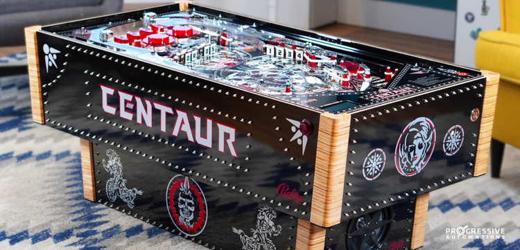 DIY Pinball Coffee Table - Our Client's Project – Progressive ...
