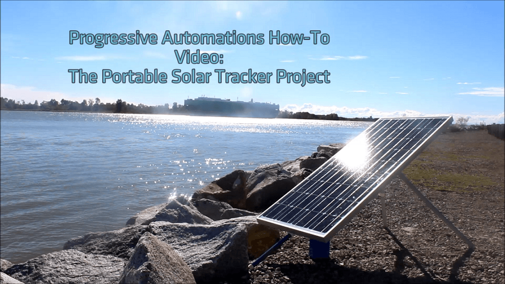 DIY Portable Solar Tracker - How To Build Simple Tracker – Progressive ...