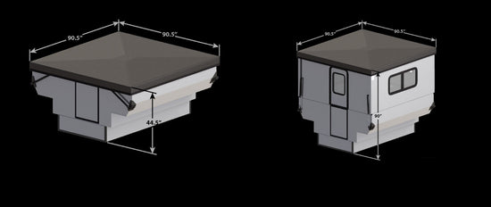 Cube Series Camper using linear actuators by – Progressive Automations ...