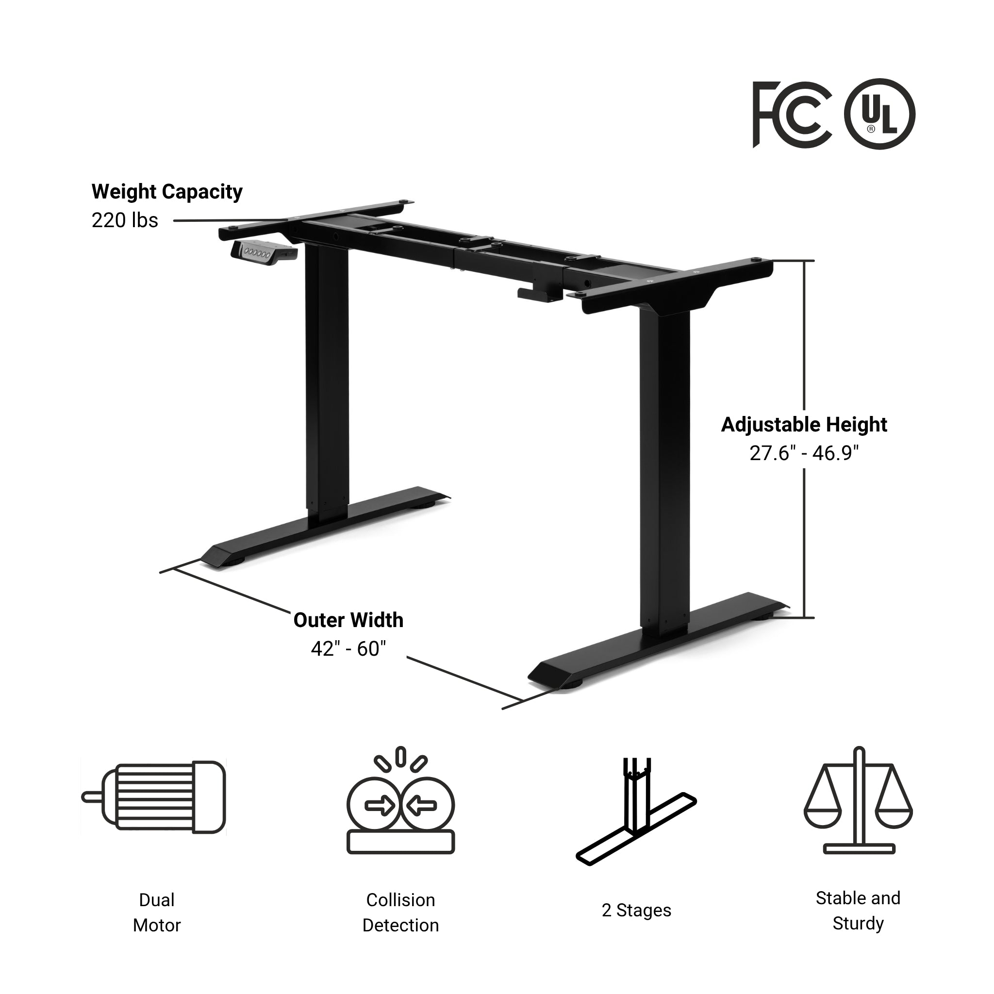 Adjustable Standing Desk Frames: Precision and Durability – Progressive ...