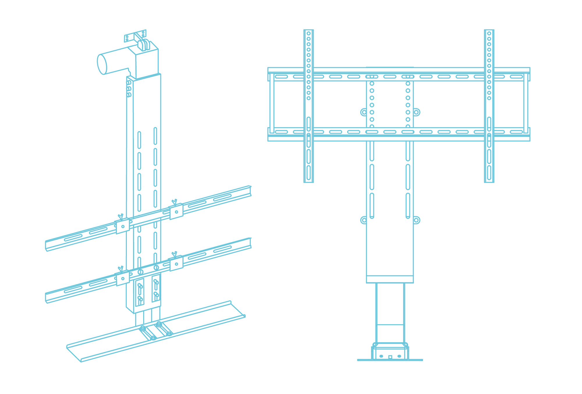 Motorized TV Lifts: Ceiling Mount, Drop-Down & Pop-Up – Progressive ...